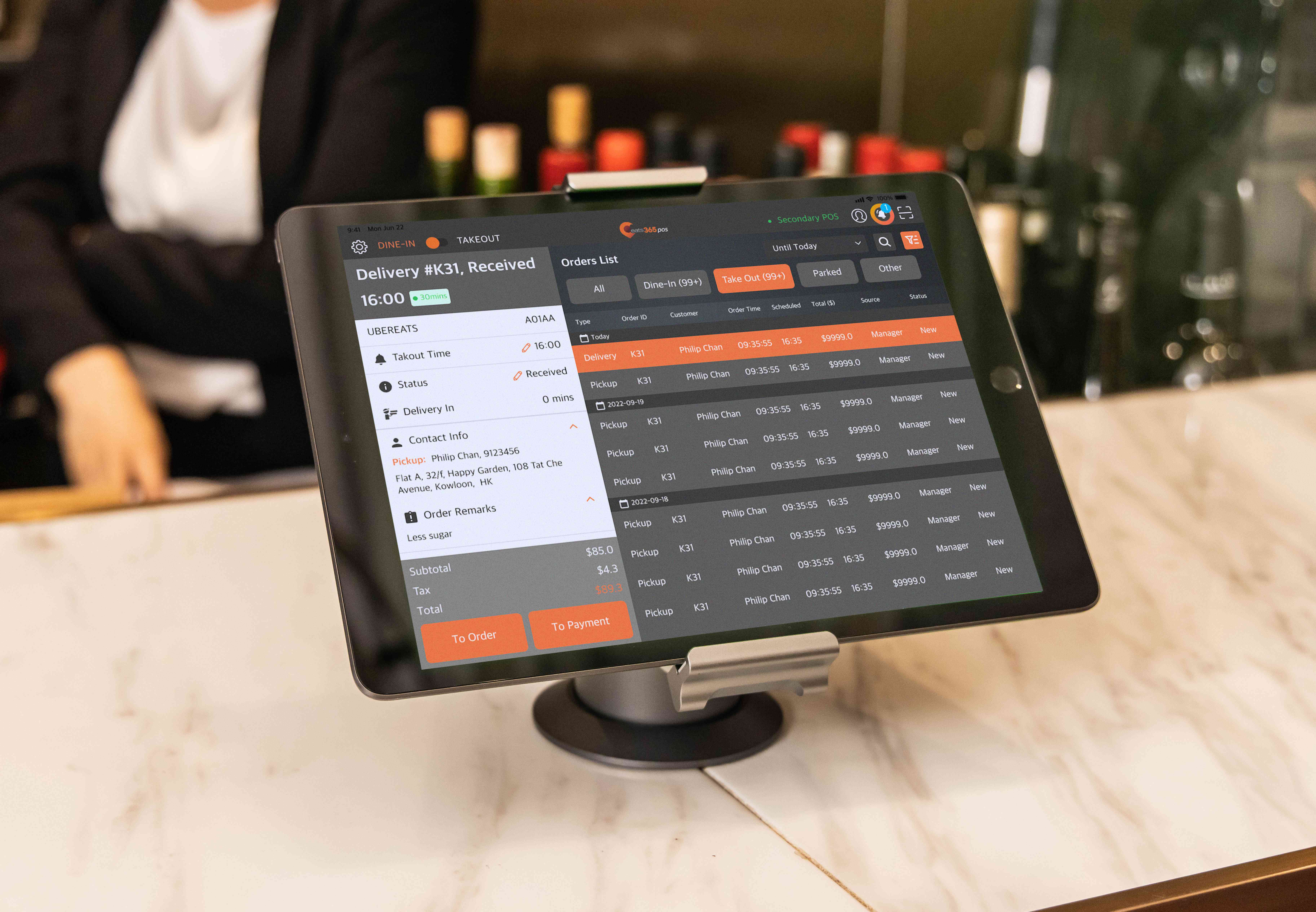Eats365 Hong Kong - Restaurant POS System | iPad POS | Eats365
